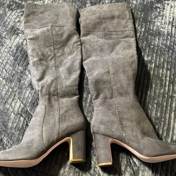 Alfani | Shoes | Brand New Alfani Prima Grey Boots | Poshmark